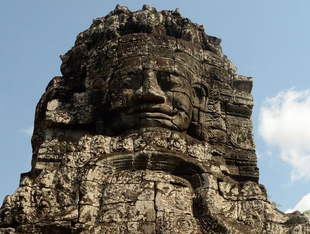 The faces of Bayon - a temple in Angkor Thom