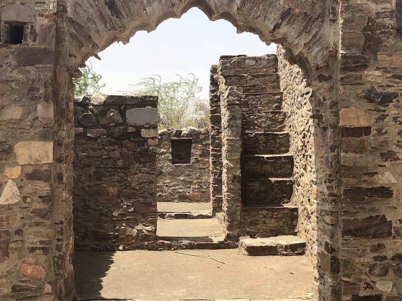 Bhangarh Fort Rajasthan - One of the most haunted ghost towns in India.