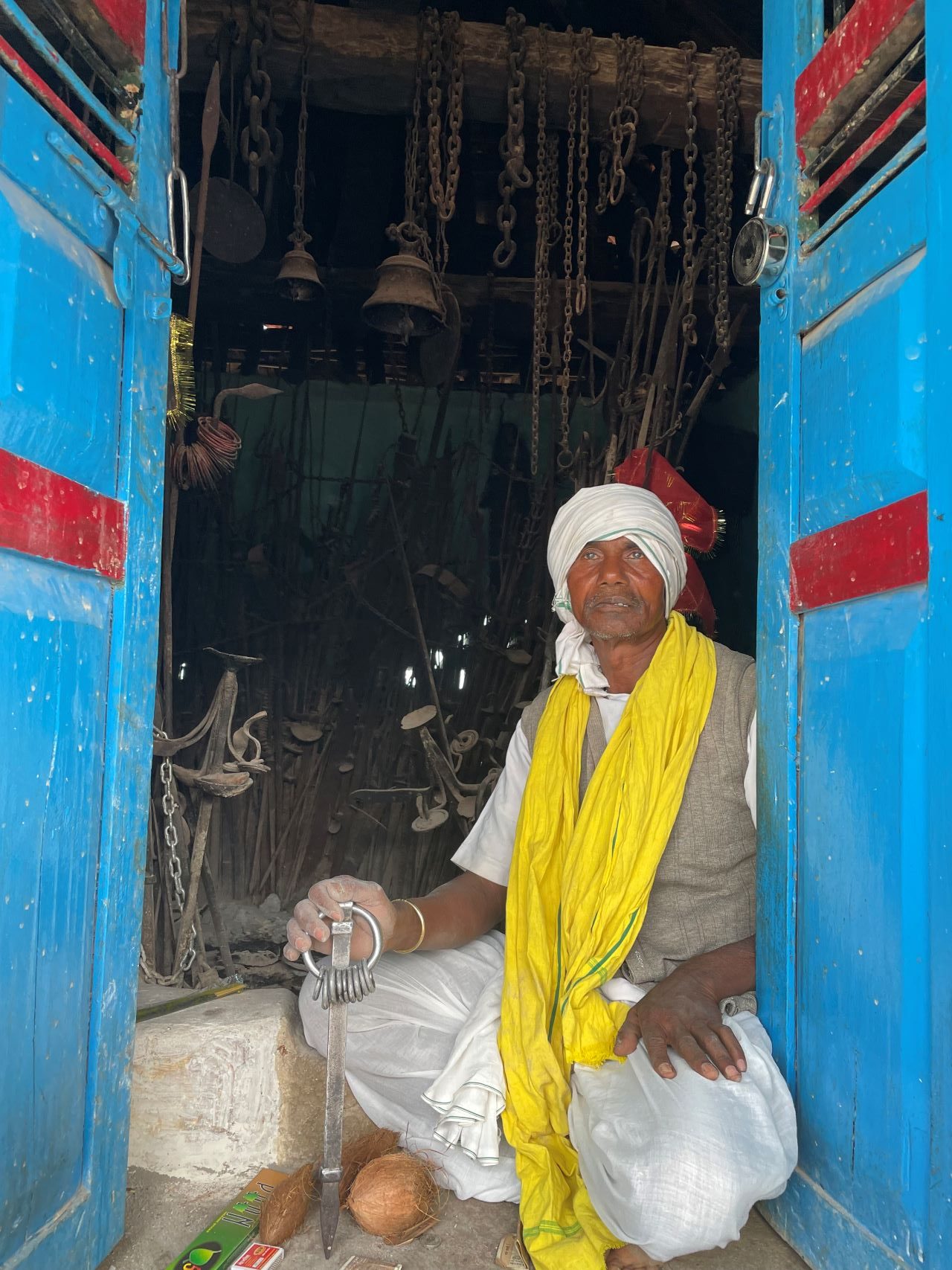 Chogan Temple near Mandla where Exorcism in India is practised