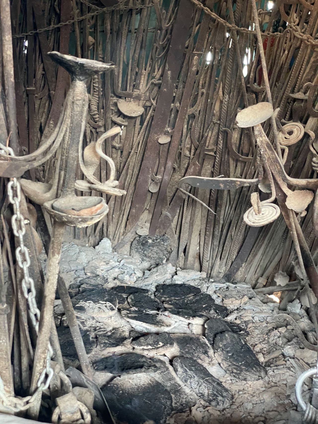 Chogan Temple near Mandla where Exorcism in India is practised