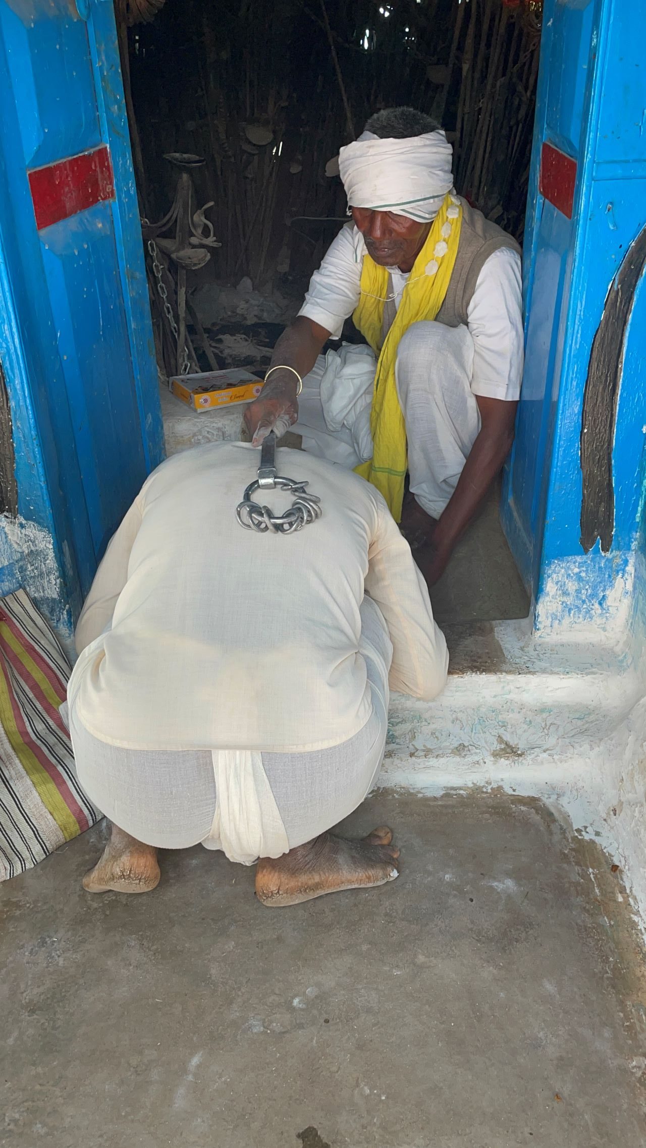 Chogan Temple near Mandla where Exorcism in India is practised