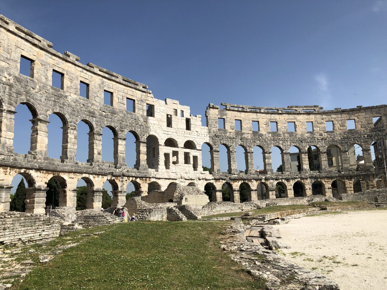 Pula Amphitheater and exploring more things to do in Pula