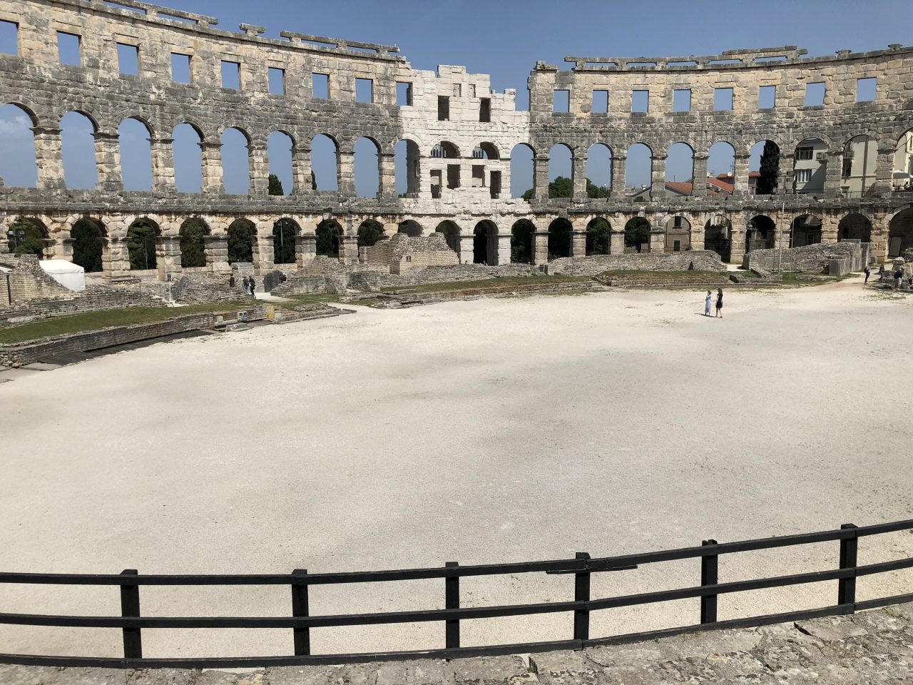 Pula Amphitheater and exploring more things to do in Pula