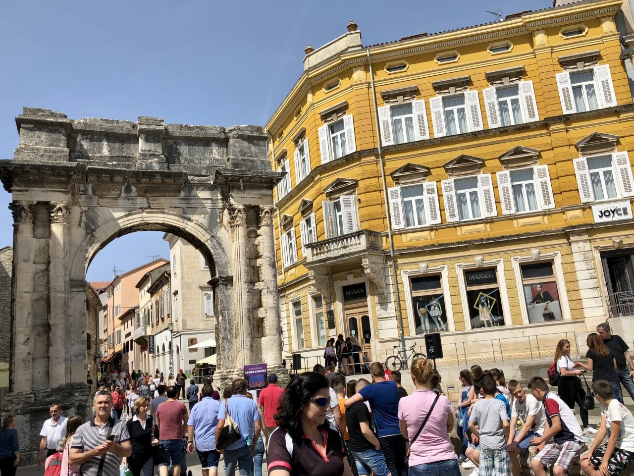 Pula Amphitheater and exploring more things to do in Pula