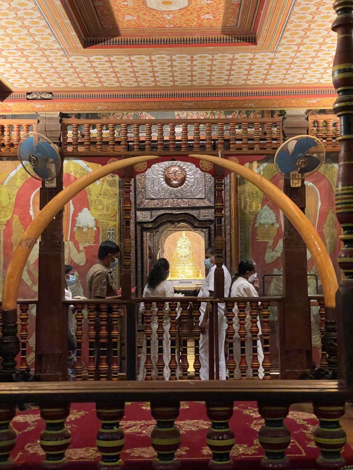 Kandy Tooth Relic Temple or Kandy Dalada Maligawa in Srilanka