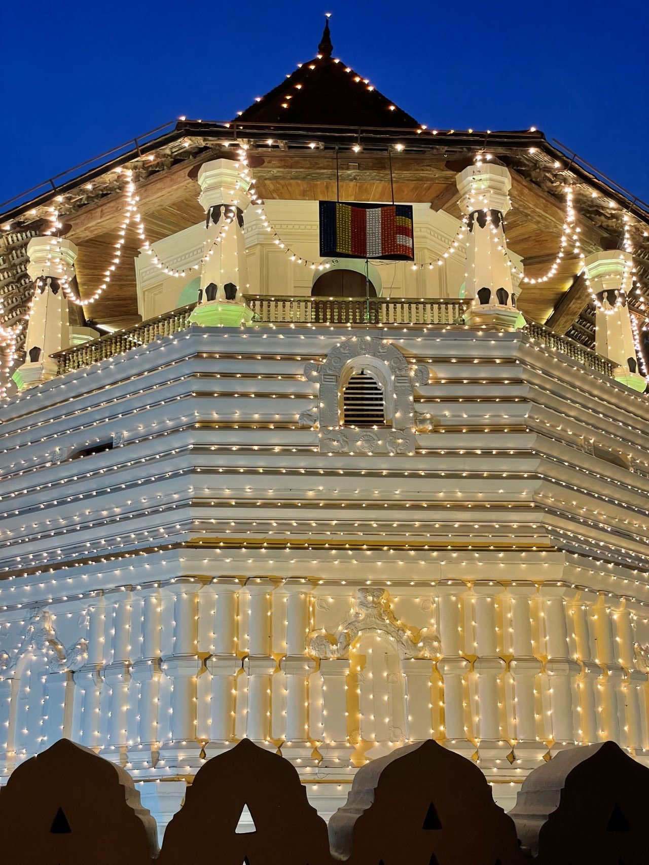 Kandy Tooth Relic Temple or Kandy Dalada Maligawa in Srilanka