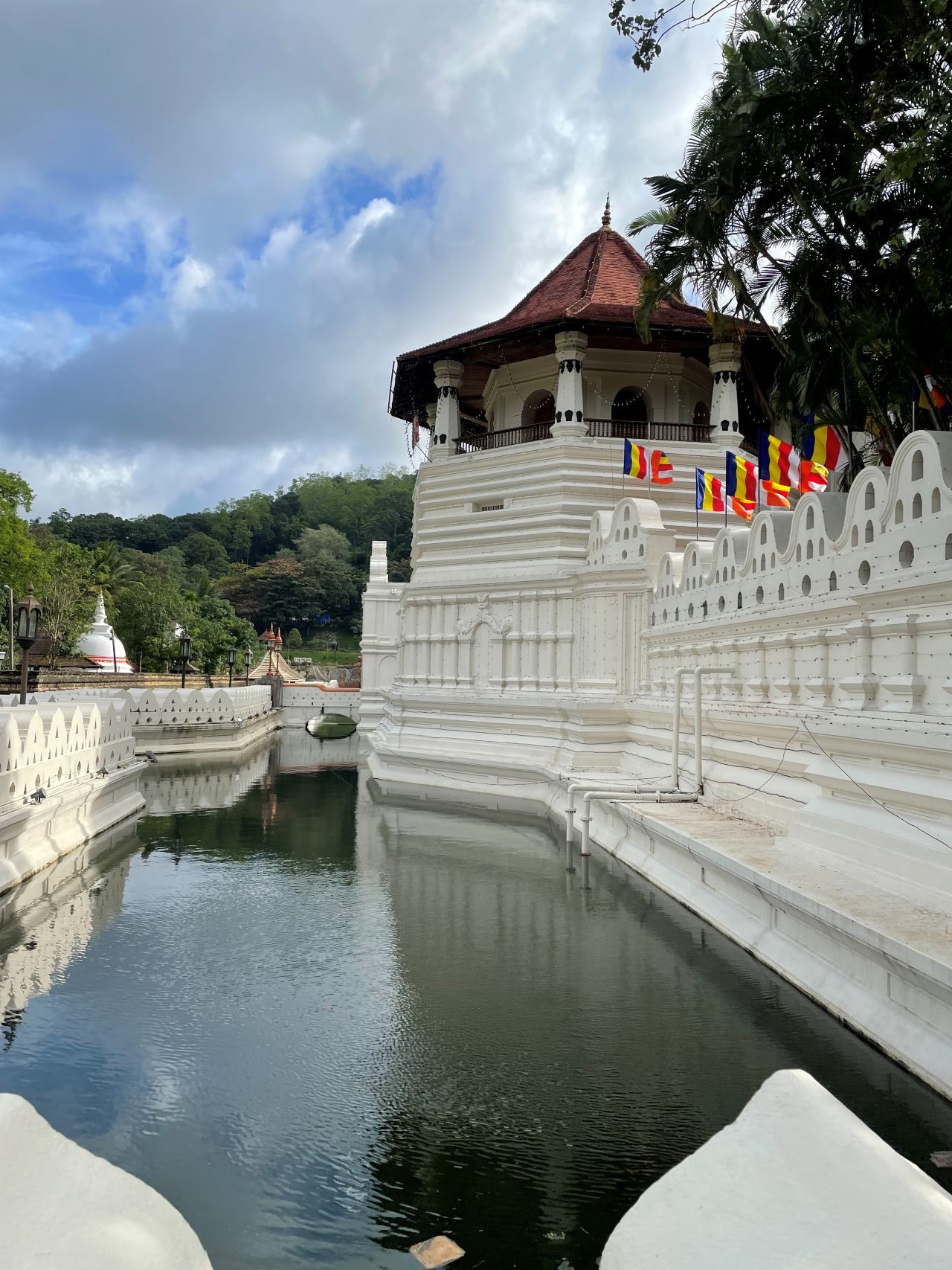 Kandy Tooth Relic Temple or Kandy Dalada Maligawa in Srilanka