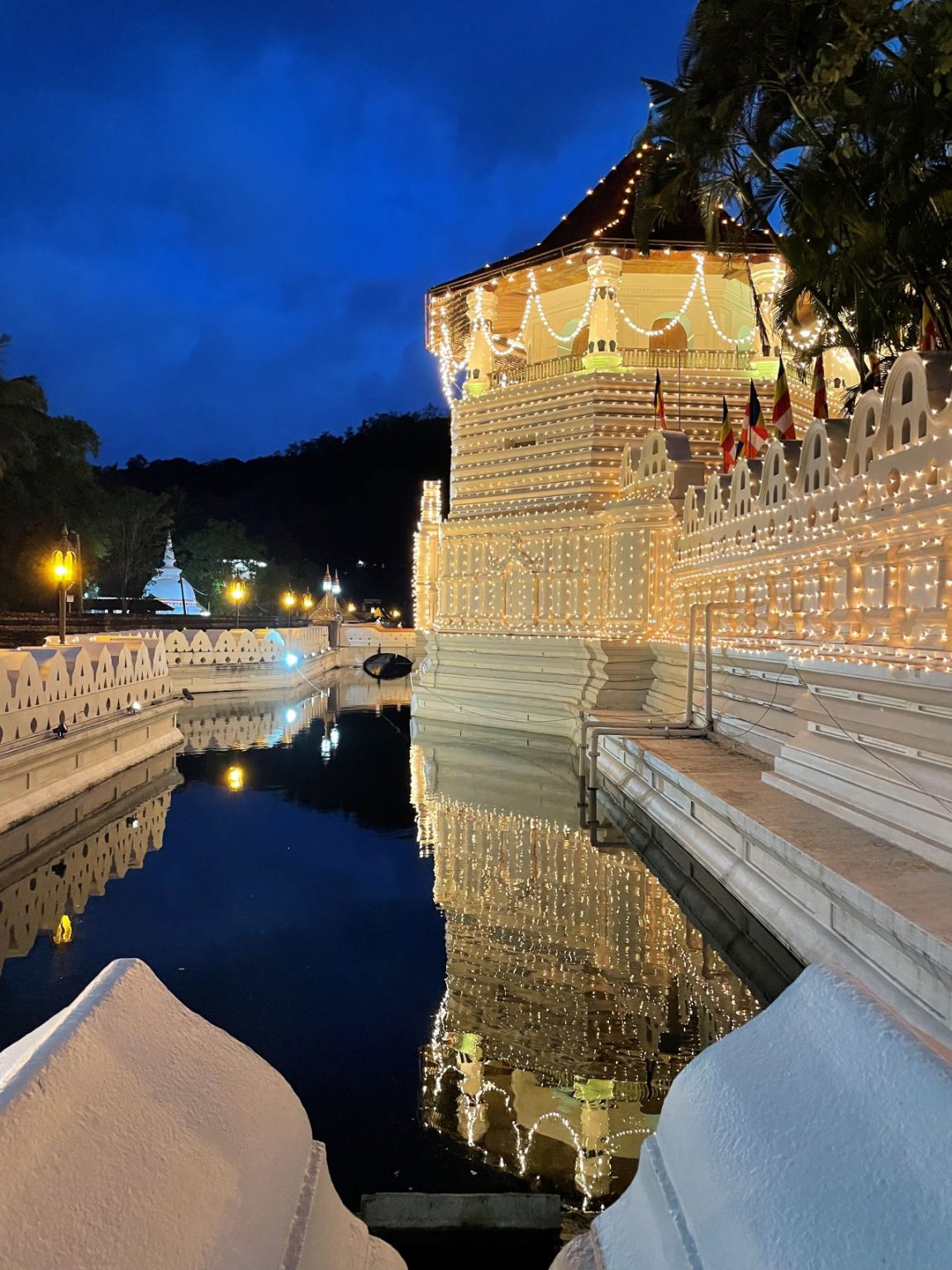 Kandy Tooth Relic Temple or Kandy Dalada Maligawa in Srilanka