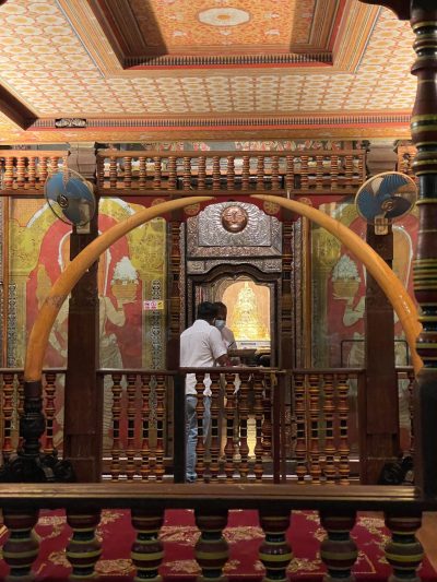 Kandy Tooth Relic Temple or Kandy Dalada Maligawa in Srilanka