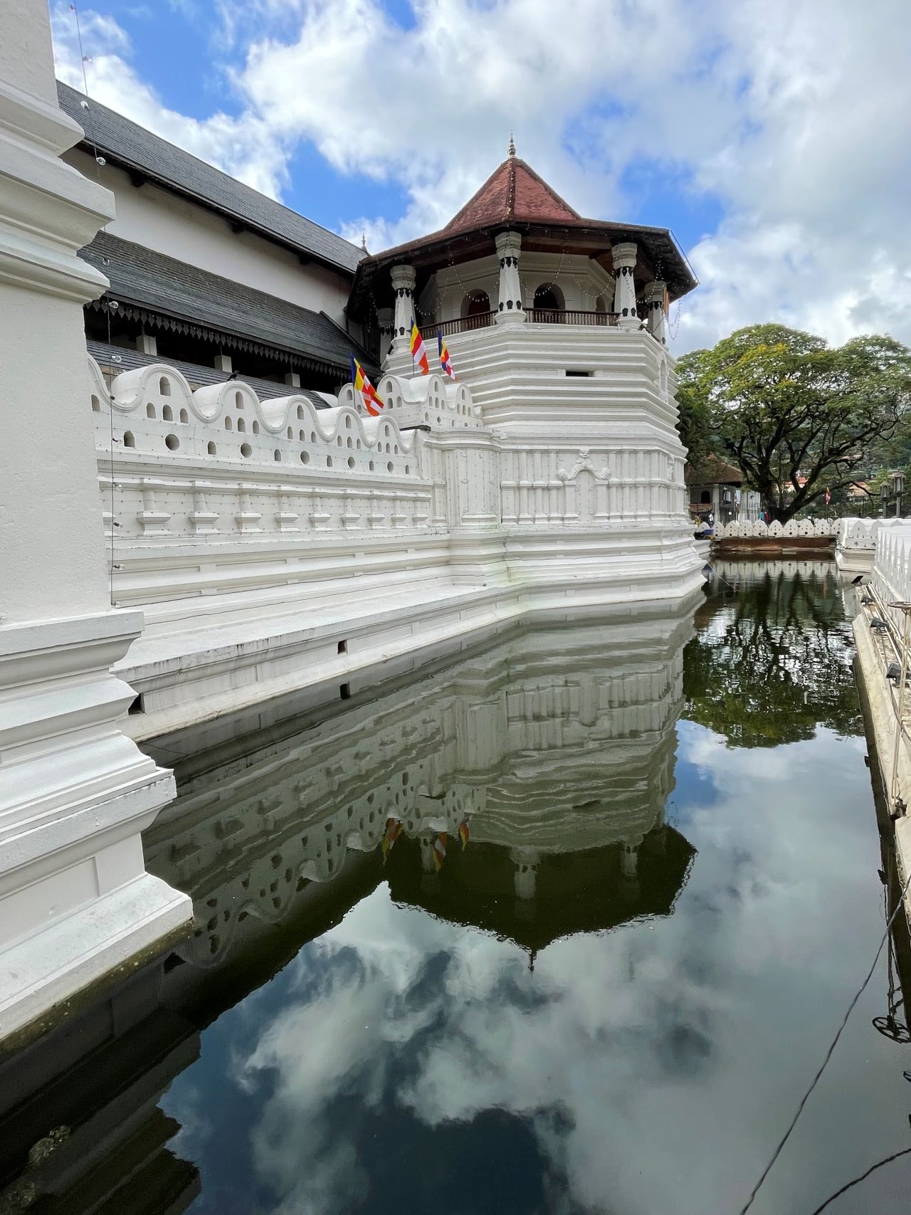 Kandy Tooth Relic Temple or Kandy Dalada Maligawa in Srilanka