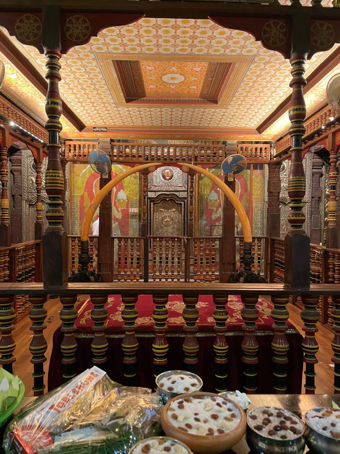 Kandy Tooth Relic Temple or Kandy Dalada Maligawa in Srilanka