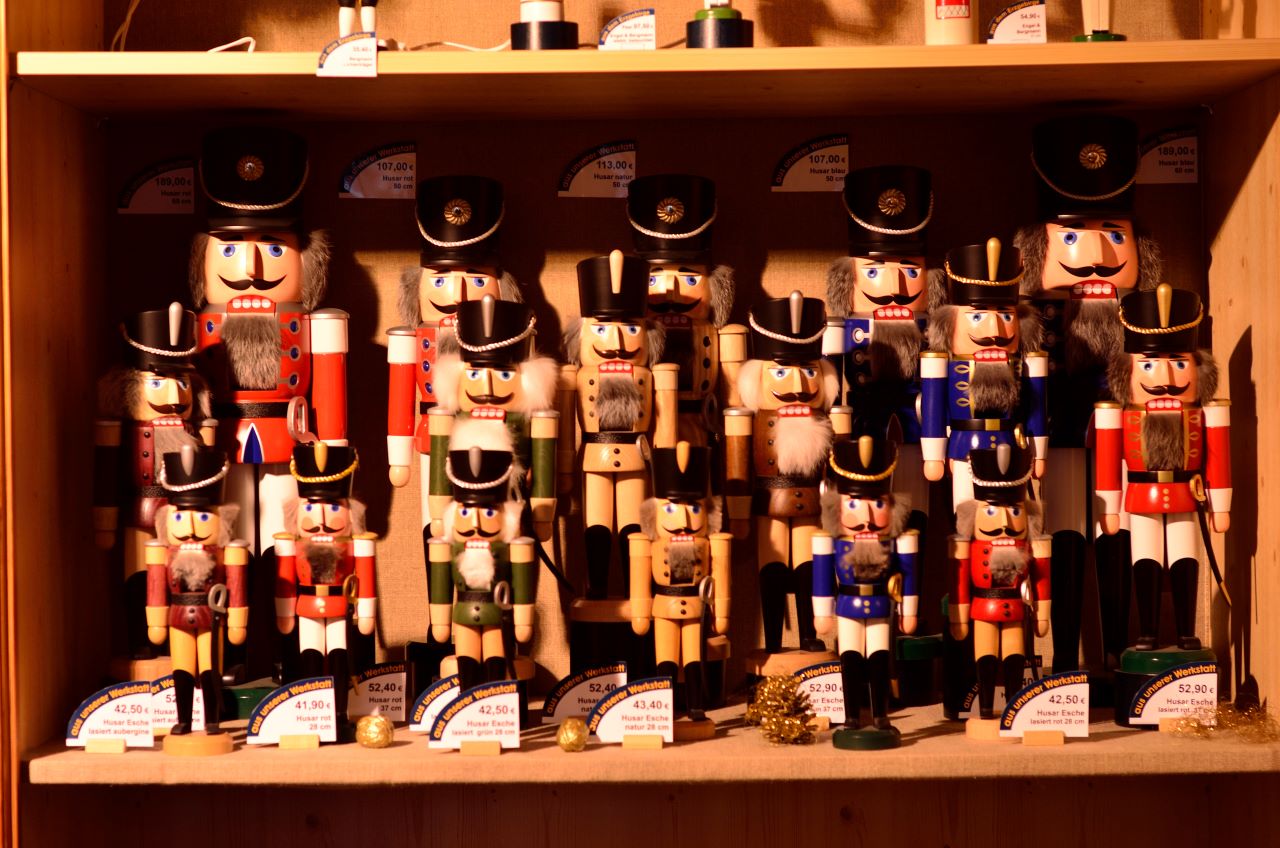 Seiffen Christmas wooden toys by miners made centuries ago